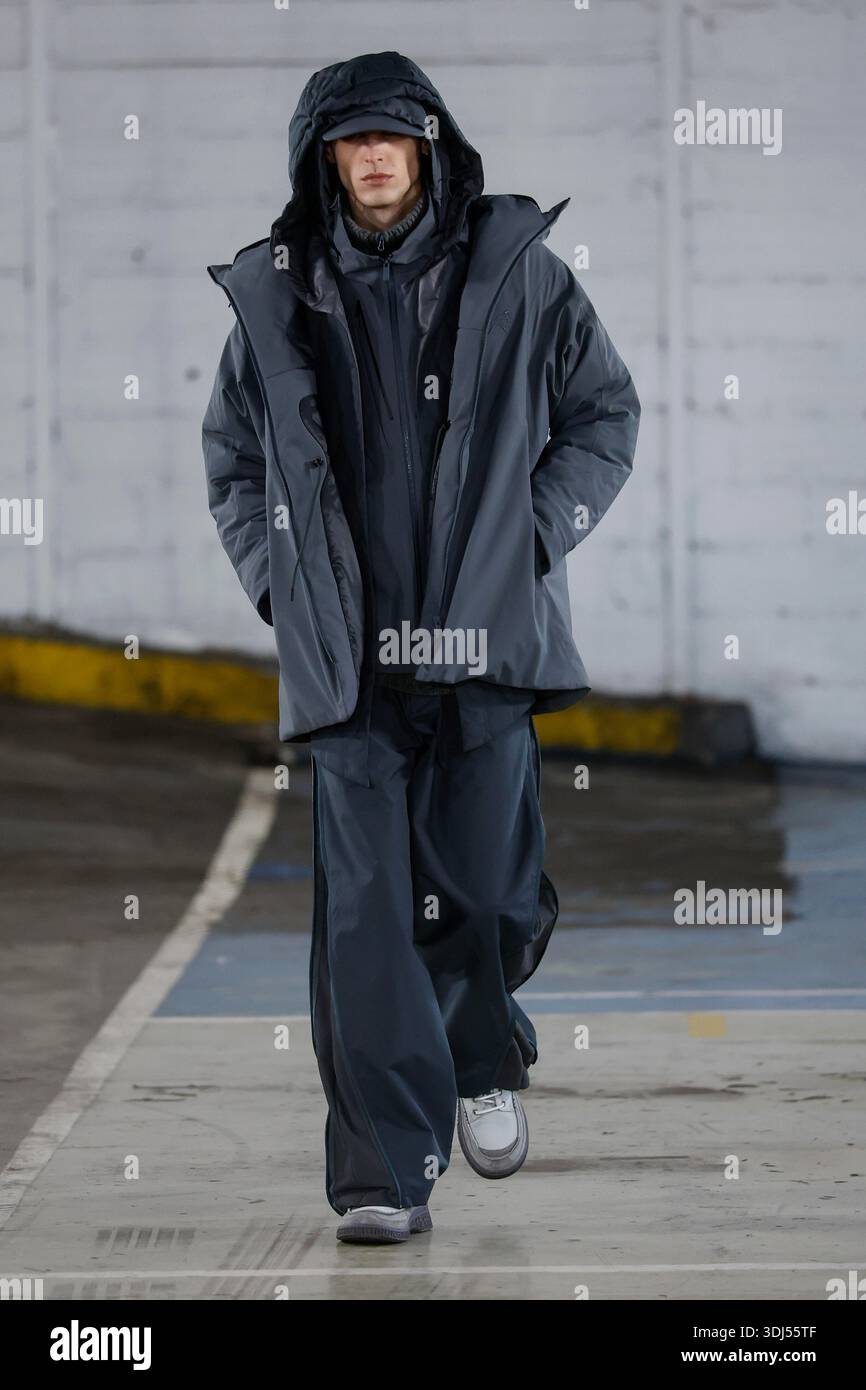 WHITE MOUNTAINEERING men Fall/Winter 2026-2027 runway during Paris ...