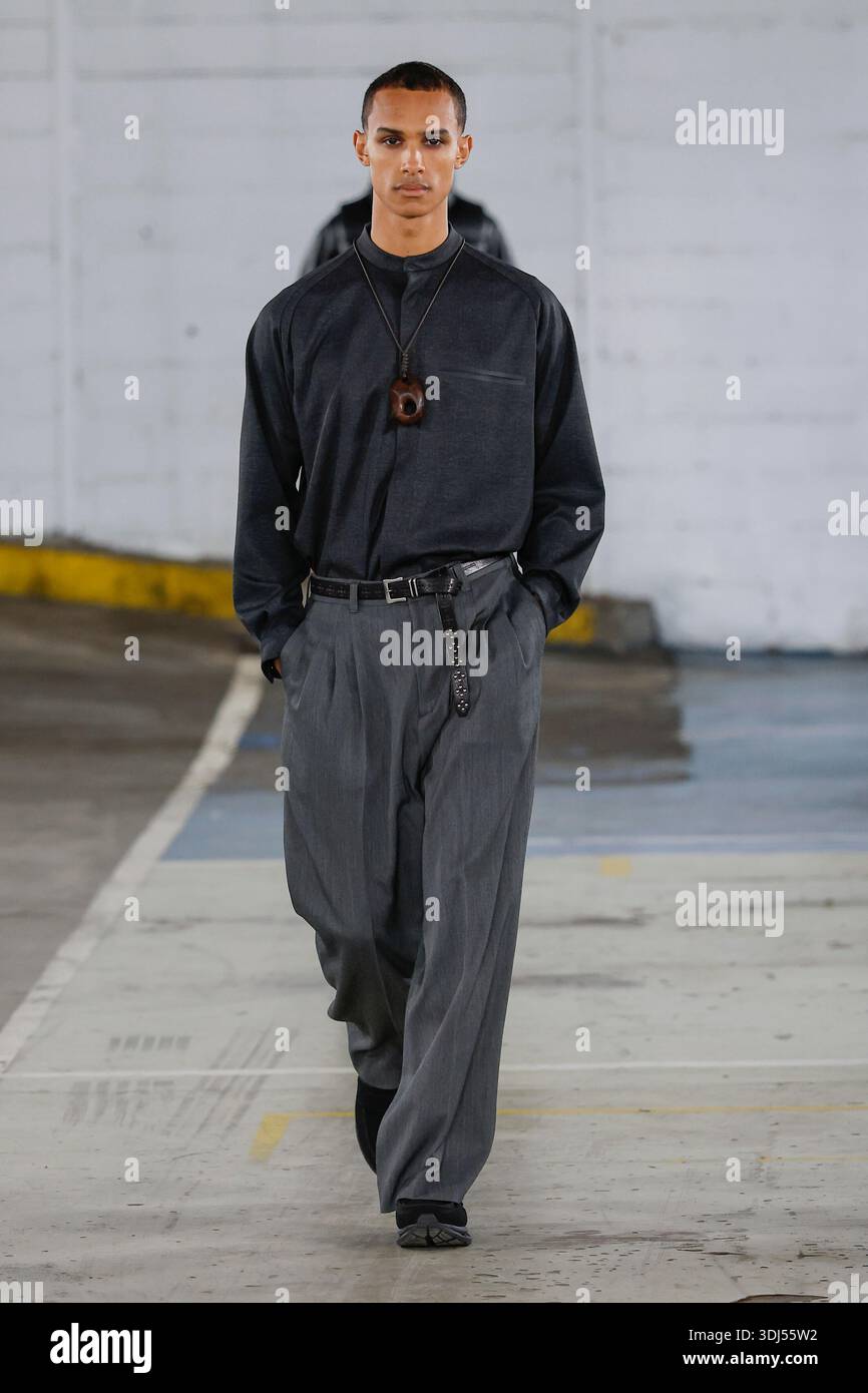 WHITE MOUNTAINEERING men Fall/Winter 2026-2027 runway during Paris ...