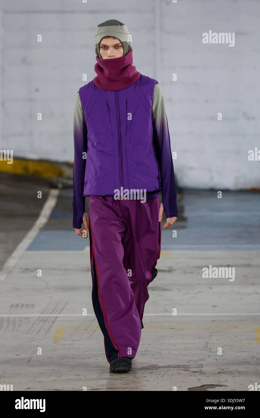 WHITE MOUNTAINEERING men Fall/Winter 2026-2027 runway during Paris ...