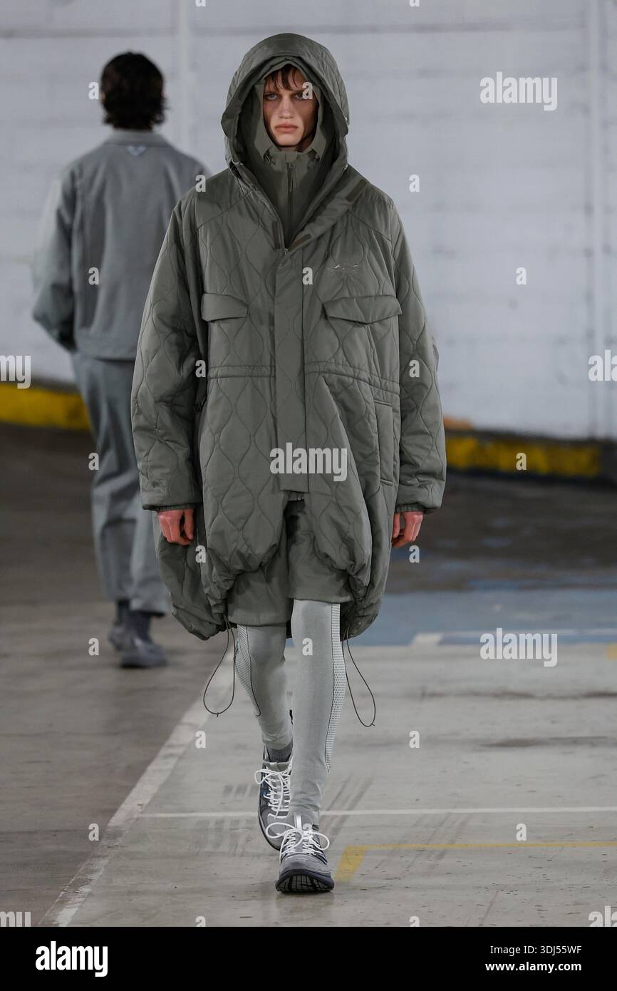 WHITE MOUNTAINEERING men Fall/Winter 2026-2027 runway during Paris ...