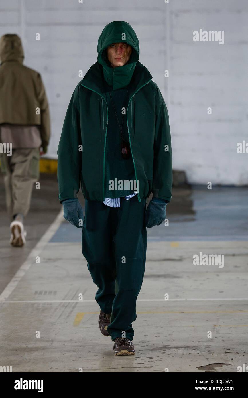 WHITE MOUNTAINEERING men Fall/Winter 2026-2027 runway during Paris ...