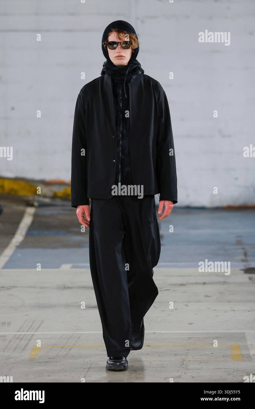 WHITE MOUNTAINEERING men Fall/Winter 2026-2027 runway during Paris ...