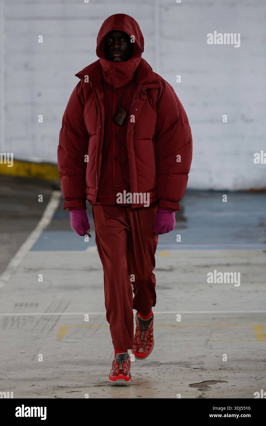 WHITE MOUNTAINEERING men Fall/Winter 2026-2027 runway during Paris ...