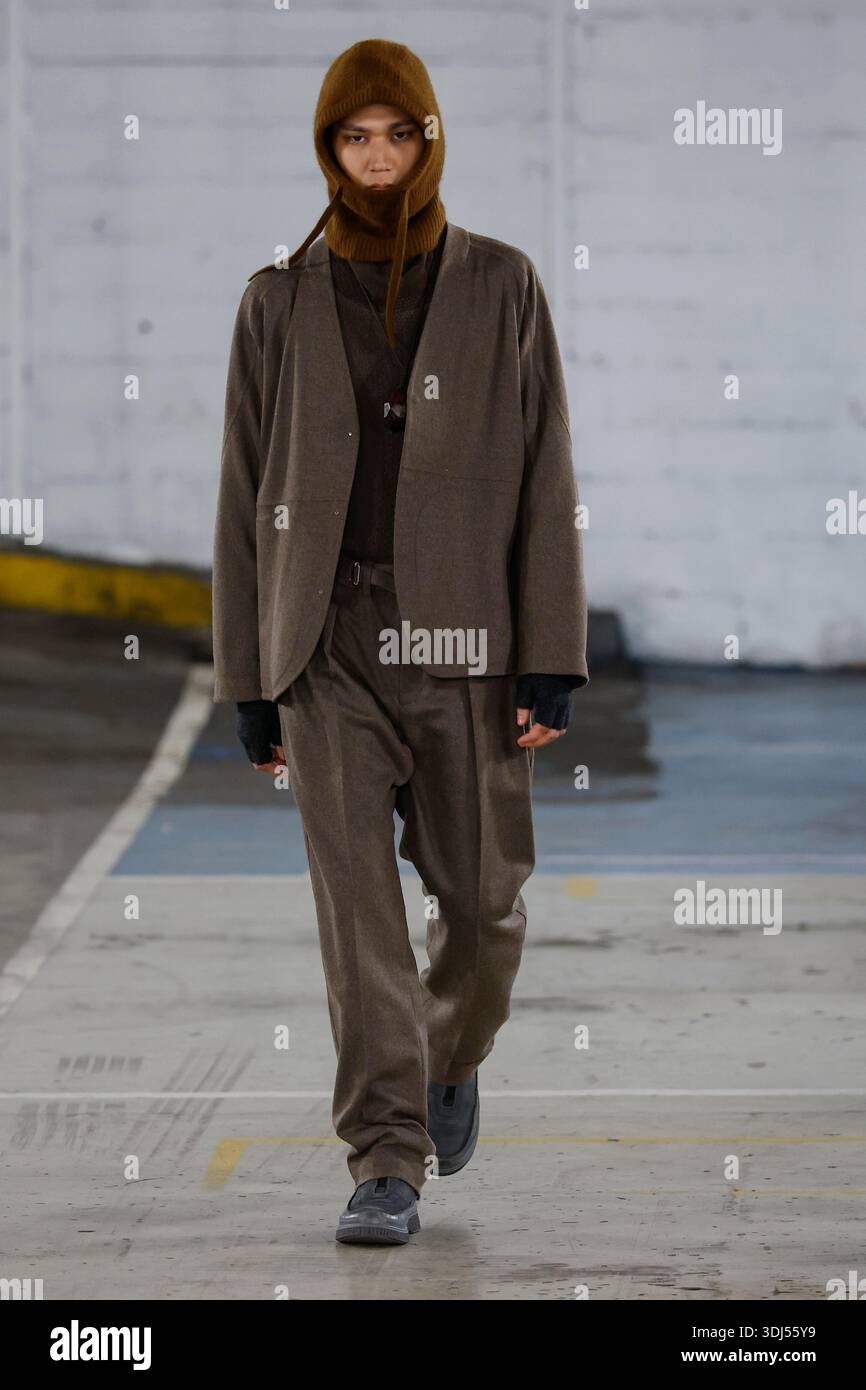 WHITE MOUNTAINEERING men Fall/Winter 2026-2027 runway during Paris ...