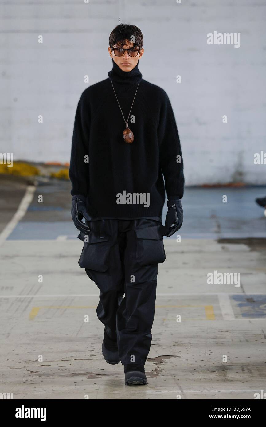 WHITE MOUNTAINEERING men Fall/Winter 2026-2027 runway during Paris ...