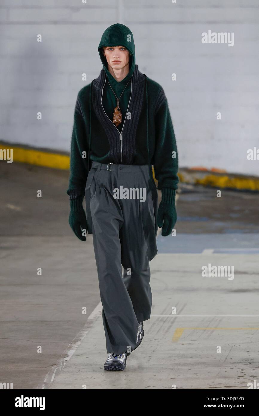 WHITE MOUNTAINEERING men Fall/Winter 2026-2027 runway during Paris ...