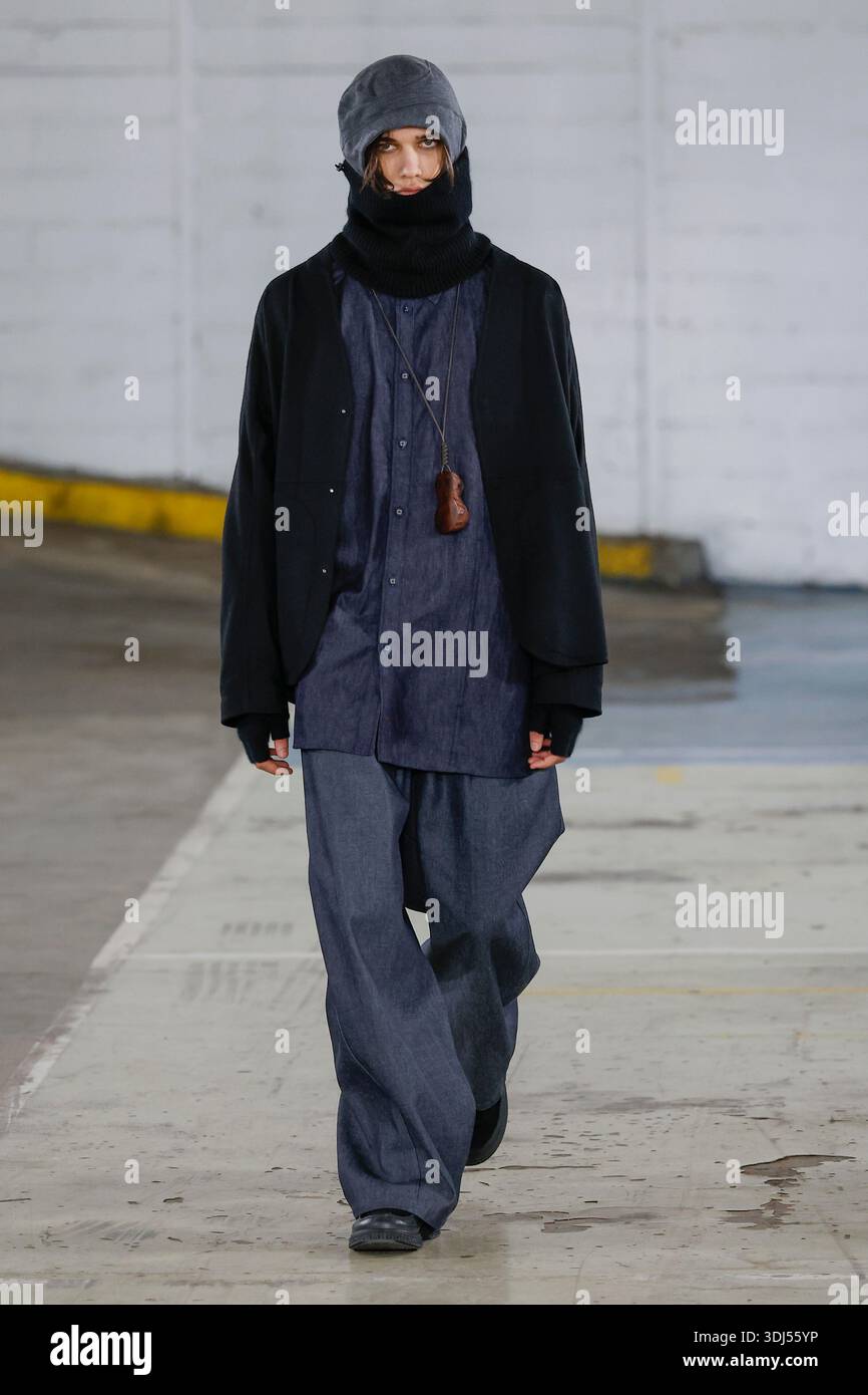WHITE MOUNTAINEERING men Fall/Winter 2026-2027 runway during Paris ...