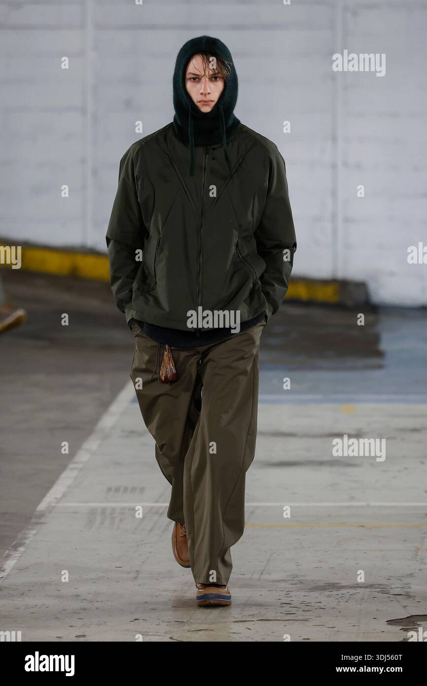 WHITE MOUNTAINEERING men Fall/Winter 2026-2027 runway during Paris ...