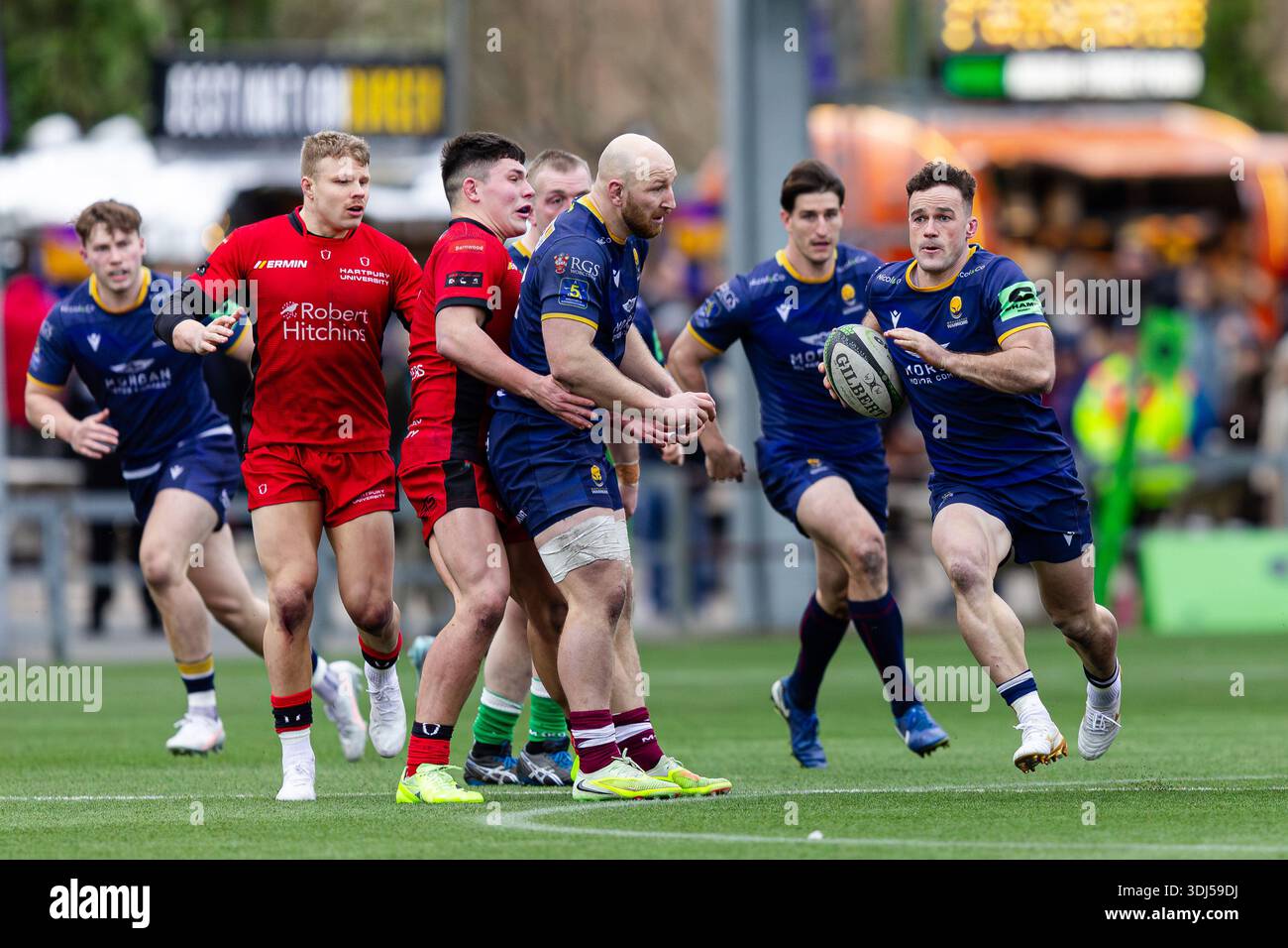 Worcester, England, 24 January 2026 Will Trewin of Worcester Warriors ...
