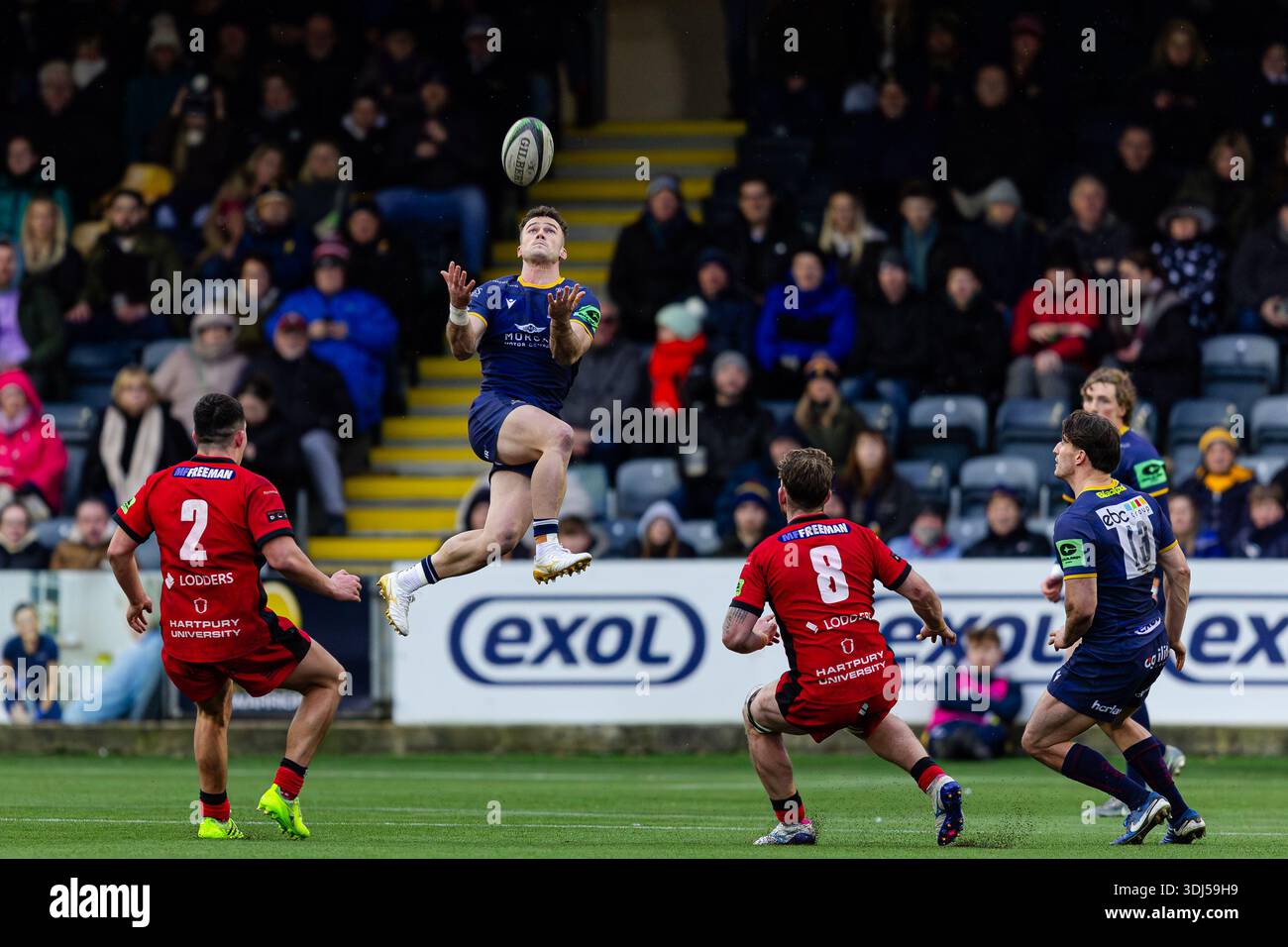 Worcester, England, 24 January 2026 Will Trewin of Worcester Warriors ...