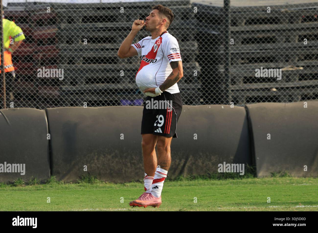 Buenos Aires, Argentina. 24th Jan, 2026. Gonzalo Montiel of River Plate ...
