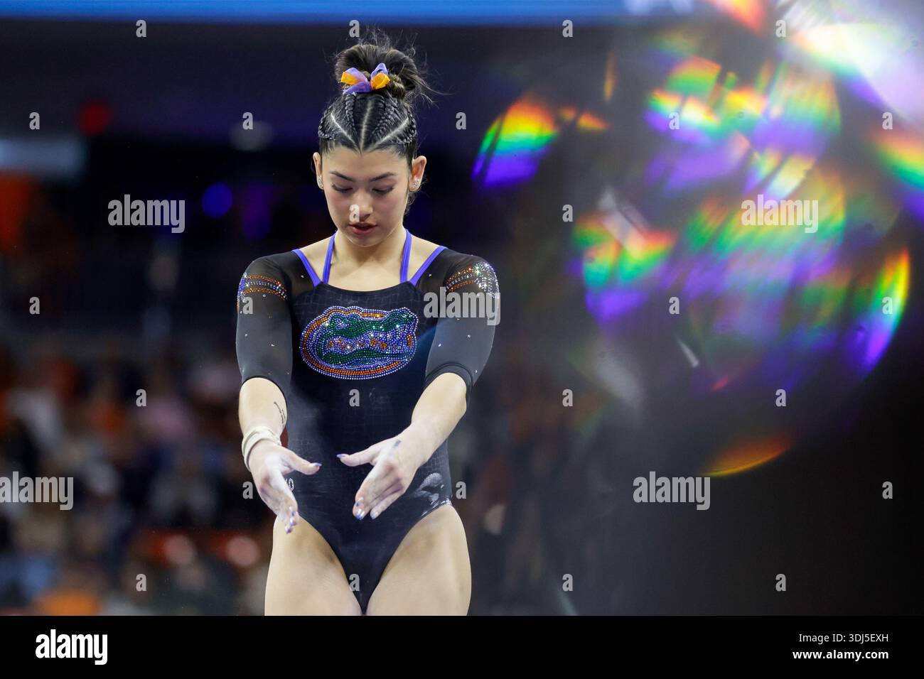 Florida's Kayla DiCello competes on the balance beam during an NCAA ...