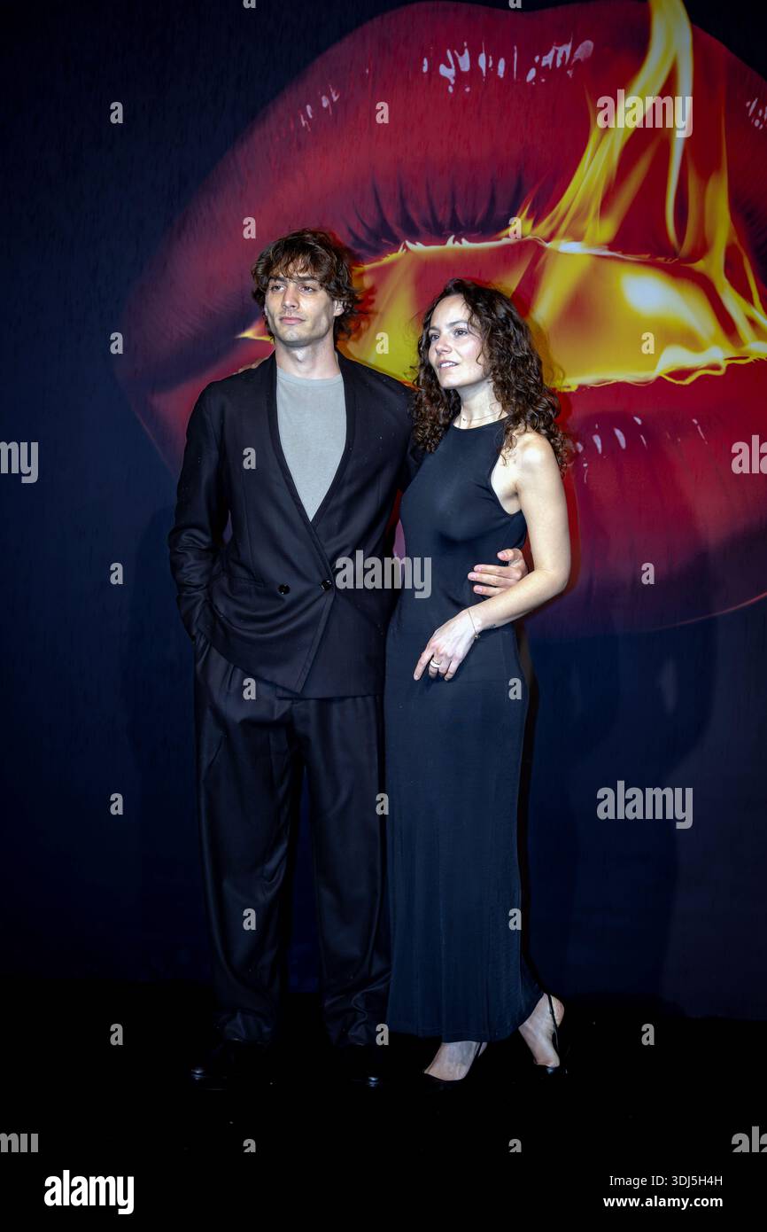 Rome, Italy - January 19, 2026: Alberto Dino Rossi and Giorgia Gambuzza ...