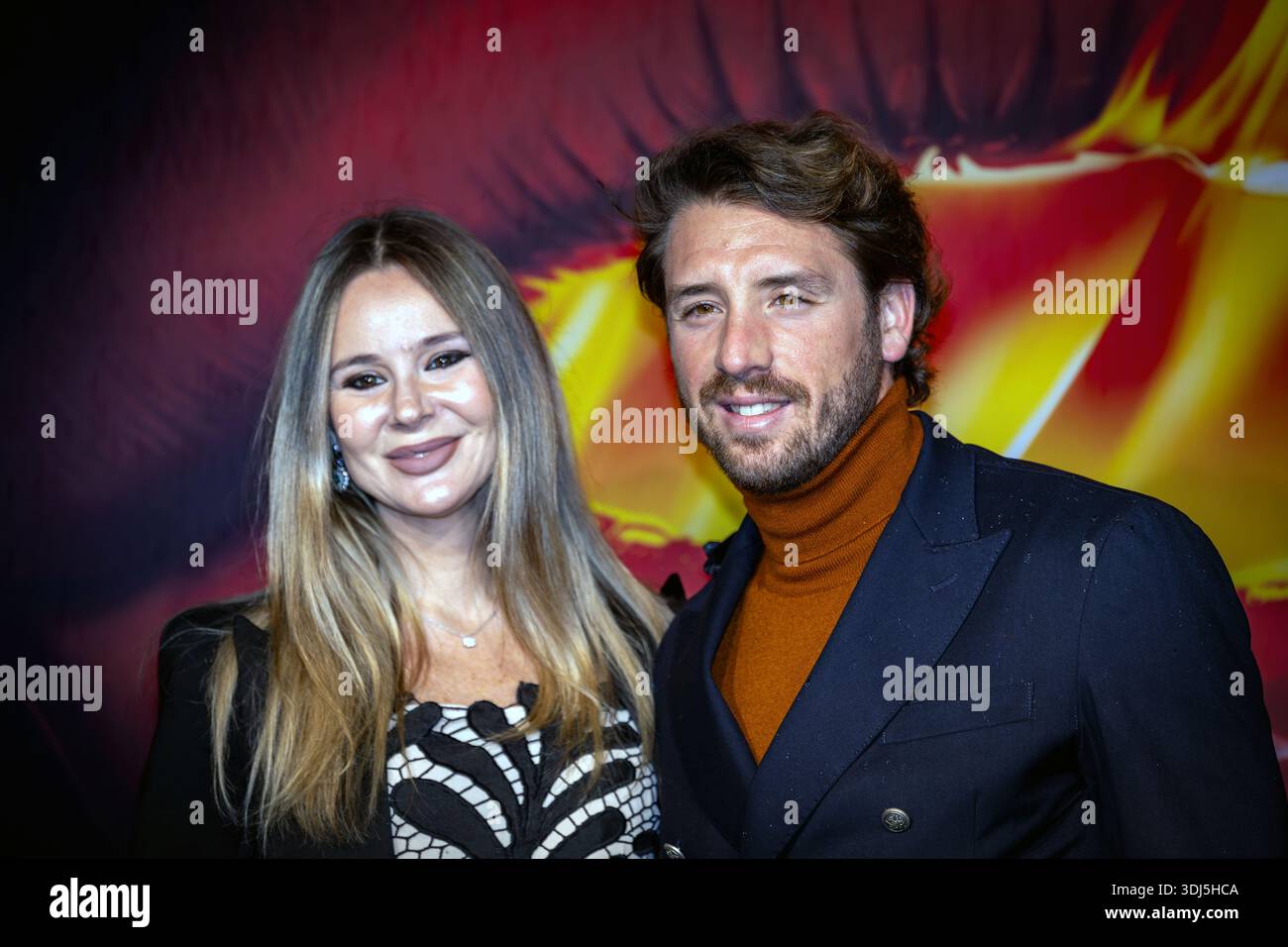 Rome, Italy - January 19, 2026: Anna Santamaria and Enzo Abbagnale ...
