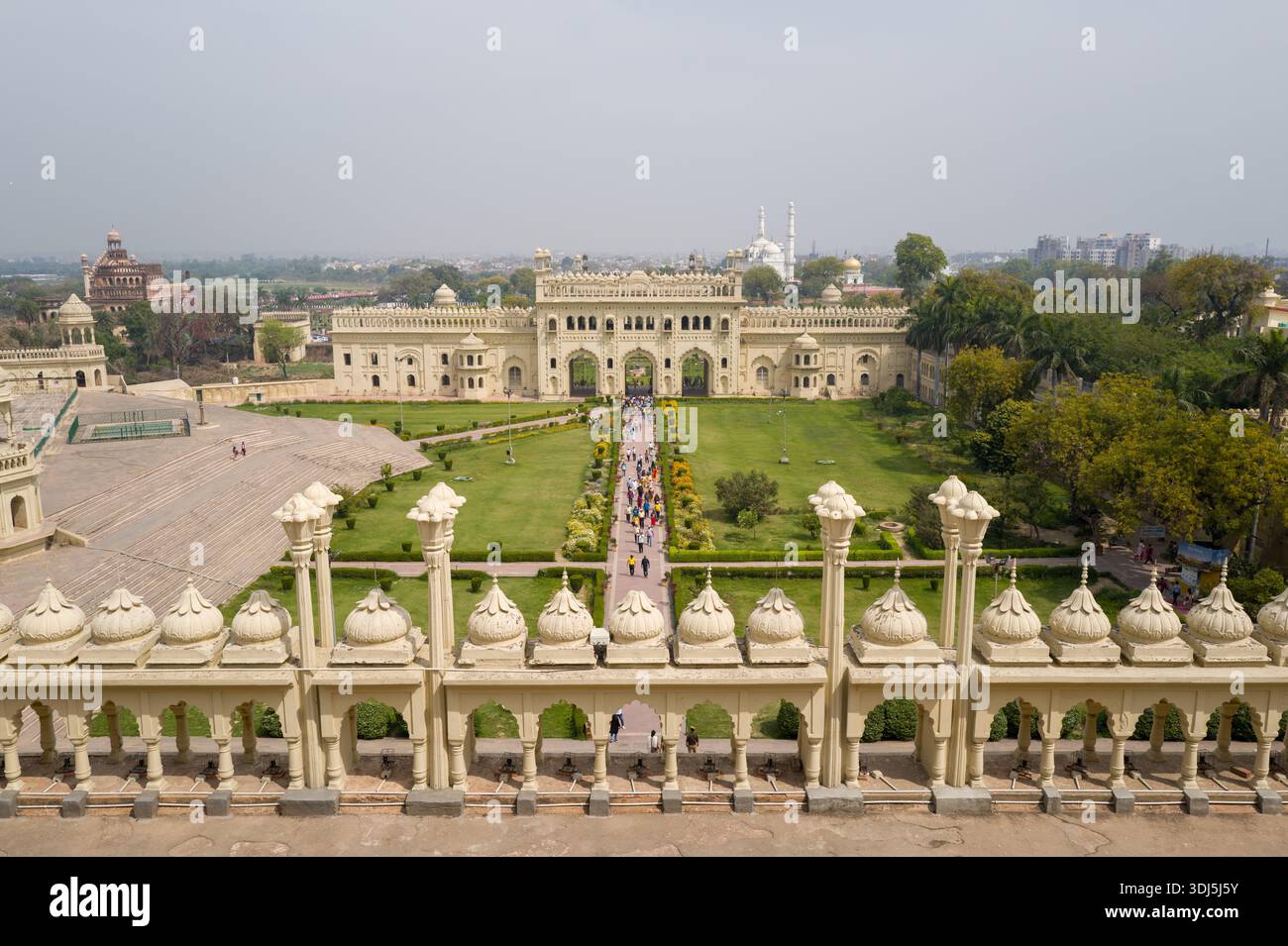 Lucknow, India - March 16, 2024: The image shows an elevated view of ...