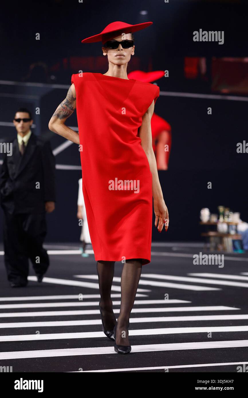 WILLY CHAVARRIA Fall/Winter 2026-2027 runway during Paris Fashion Week ...