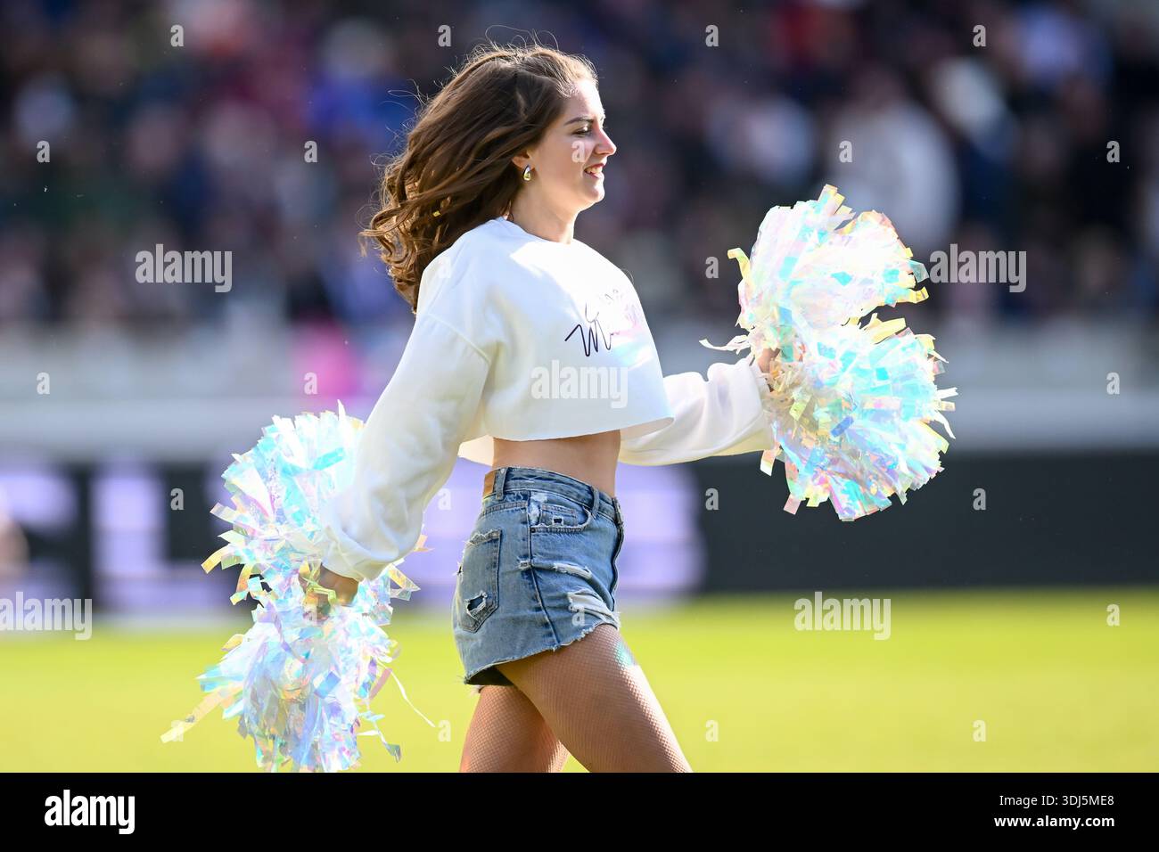UBB Girls of UBB during the Top 14 match between Bordeaux and Stade ...