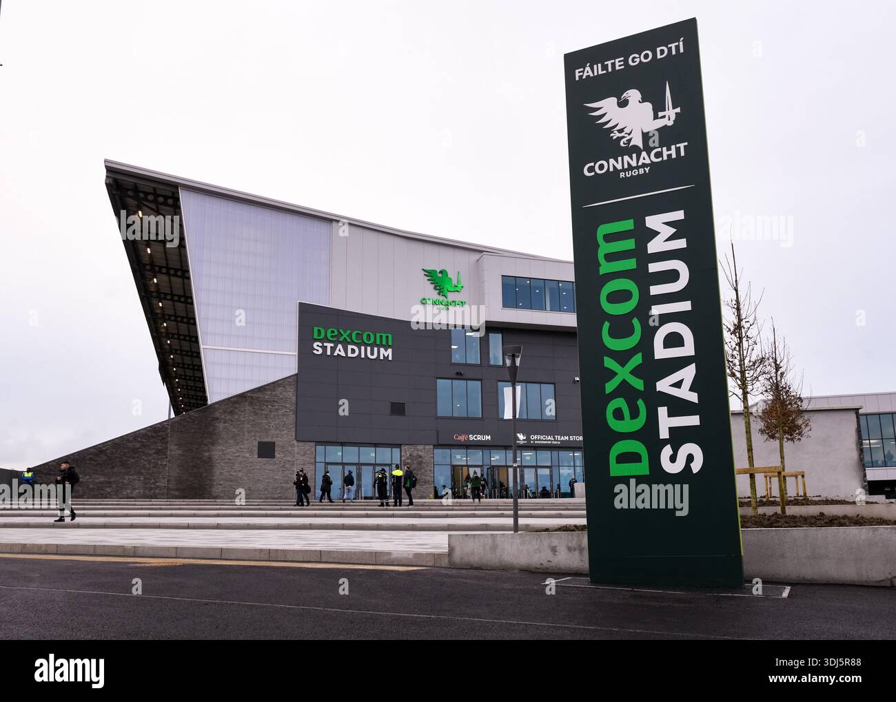 Galway, Ireland. 24th January, 2026. A view of the new Dexcom Stadium ...