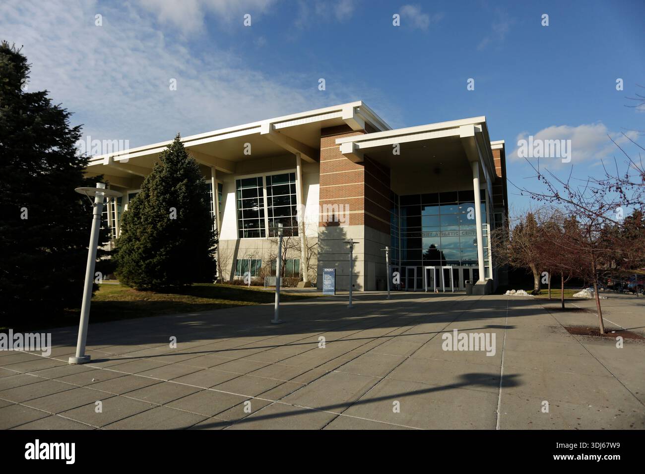McCarthey Athletic Center is seen before an NCAA college basketball ...