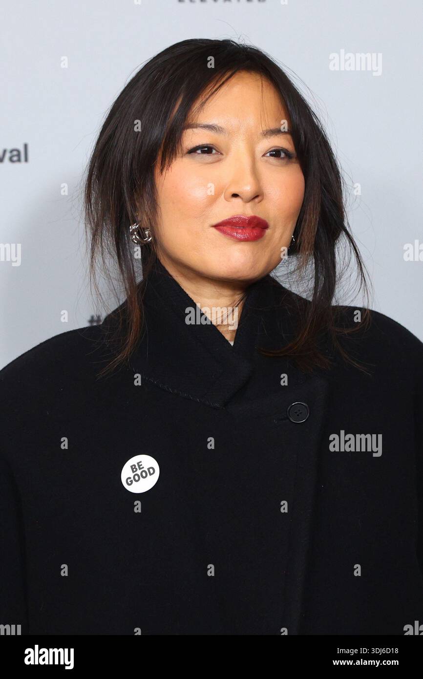 Cathy Yan at arrivals for THE GALLERIST Premiere at the Sundance Film ...