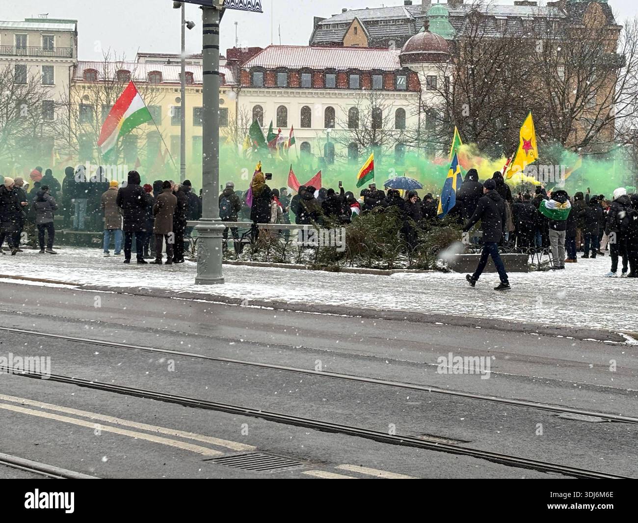 gothenburg/sweden /22 JANUARY 2026 / Kudish people living in sweden ...