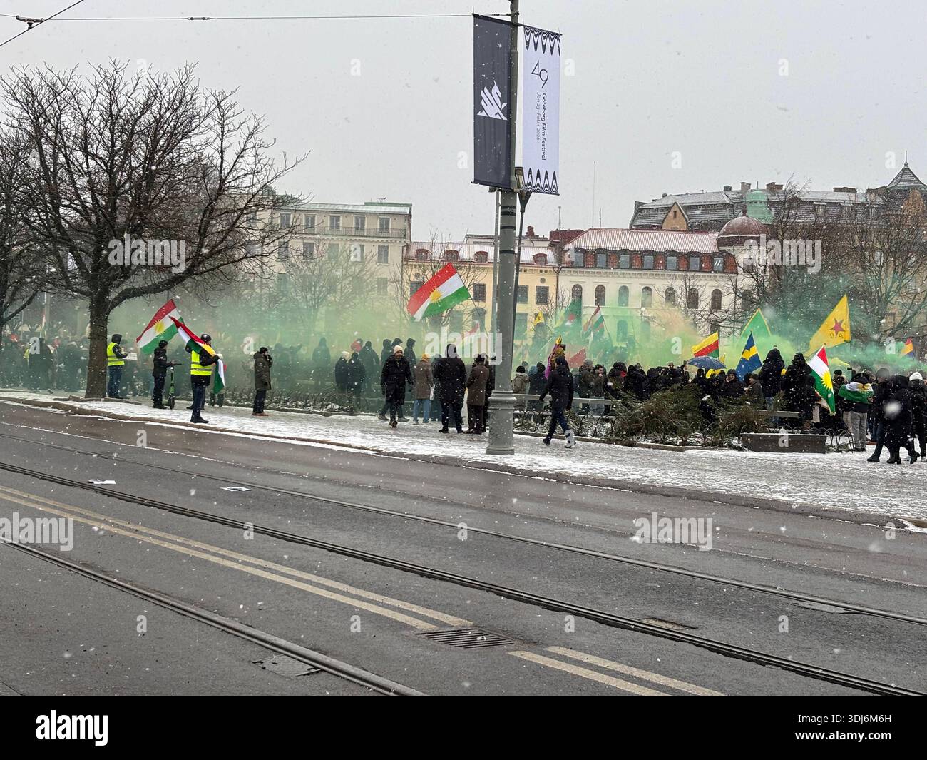 gothenburg/sweden /24 JANUARY 2026 / Kudish people living in sweden ...
