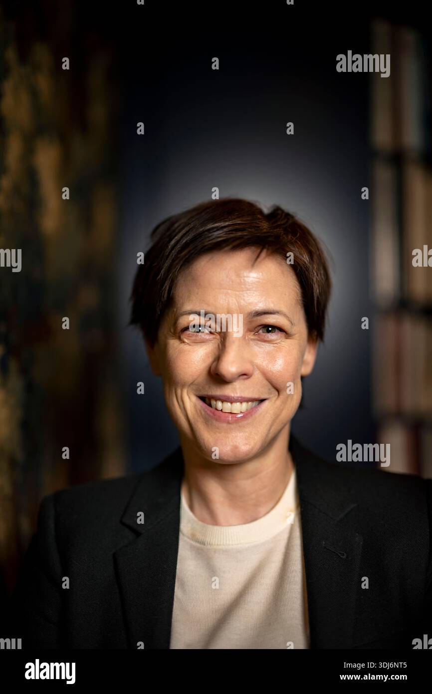 British writer and foreign policy specialist Chloe Dalton photographed ...