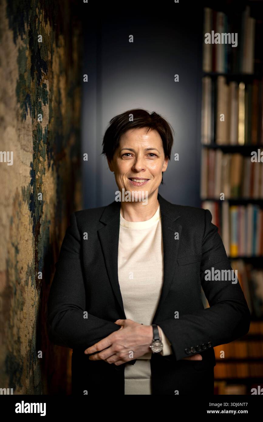 British writer and foreign policy specialist Chloe Dalton photographed ...