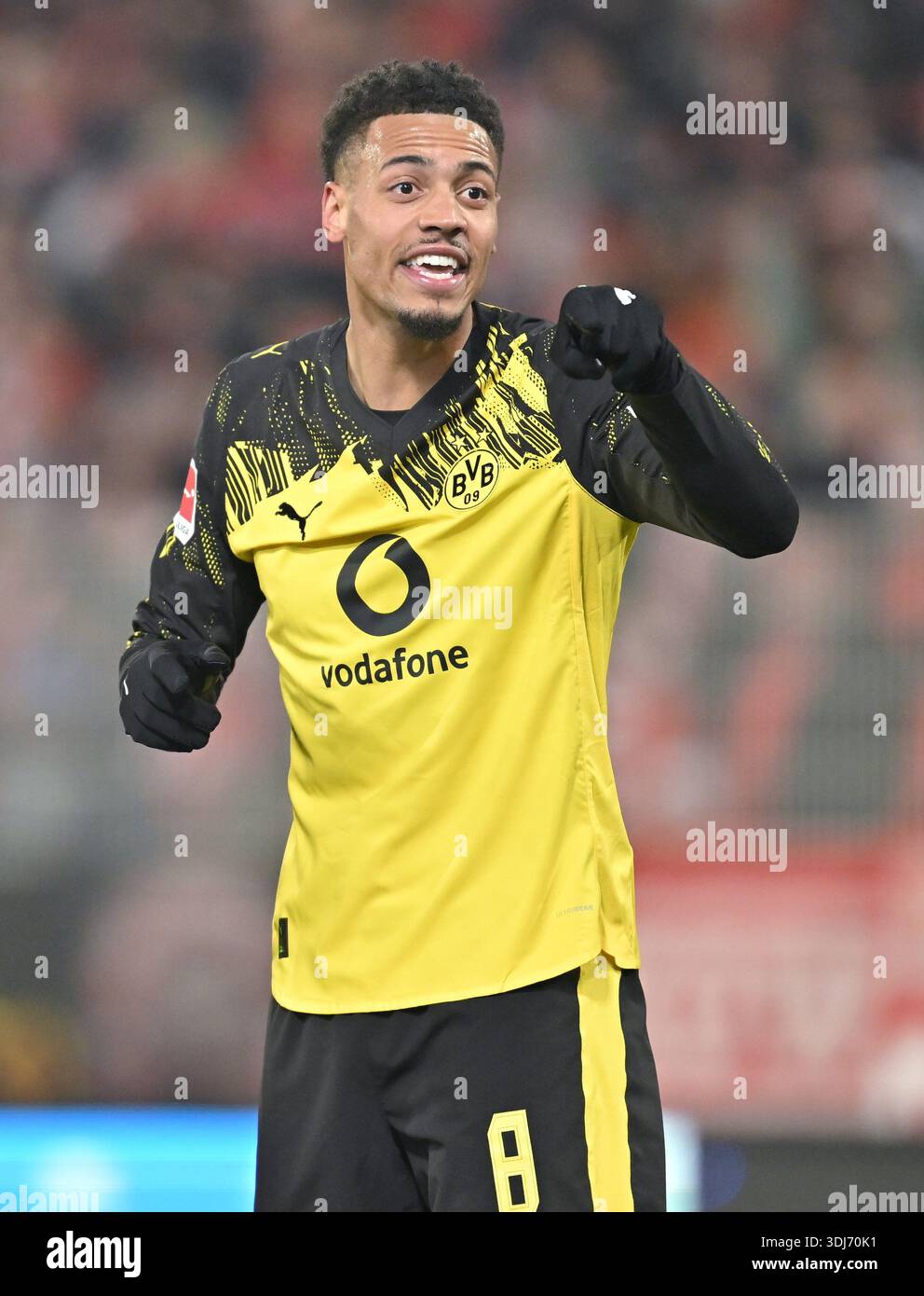 Felix Nmecha (Dortmund) Berlin, January 24, 2026, Football, Bundesliga ...
