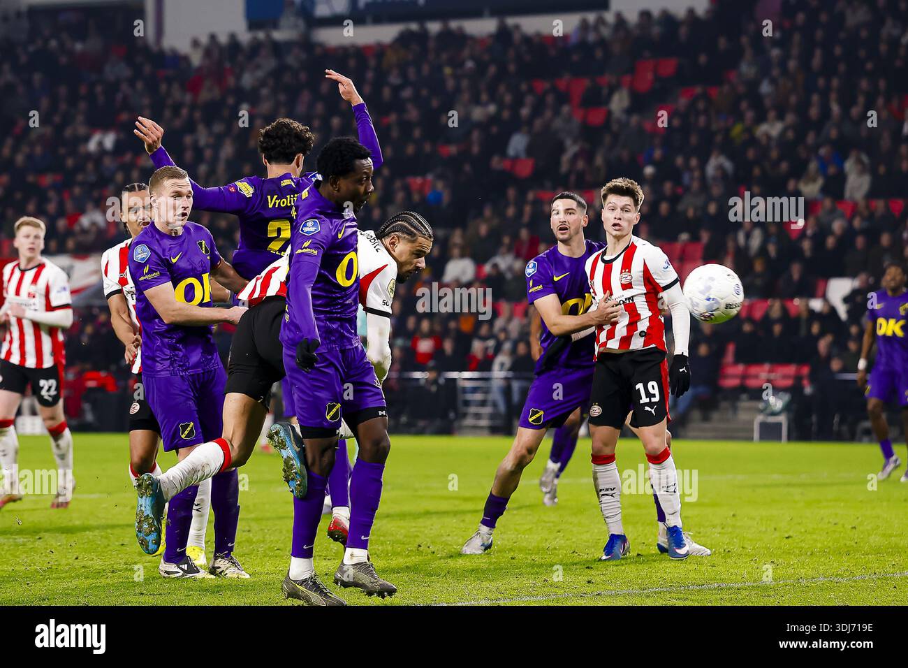 EINDHOVEN , 24-01-2026 , Philips stadium , season 2025 / 2026 , Dutch ...