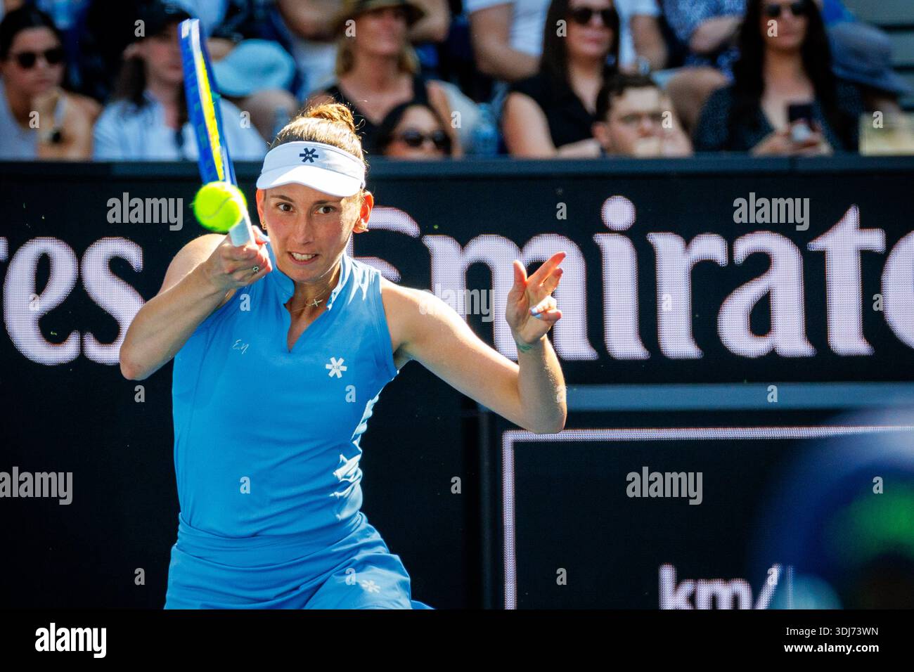 Belgium’s Elise Mertens/China’s Shuai Zhang during a Women’s Doubles ...