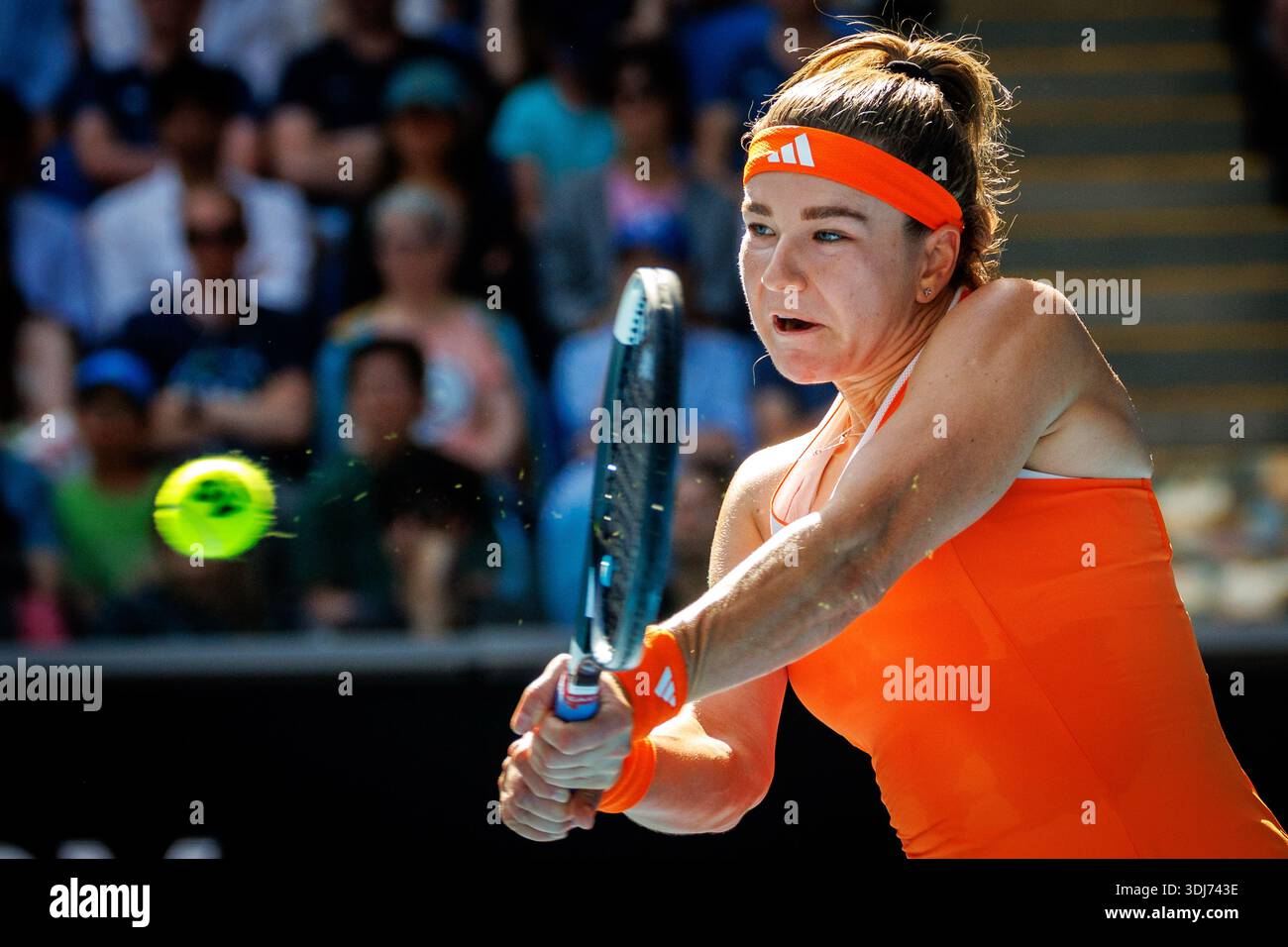 Czech Republic’s Karolina Muchova during a Women’s Single 4th Round ...