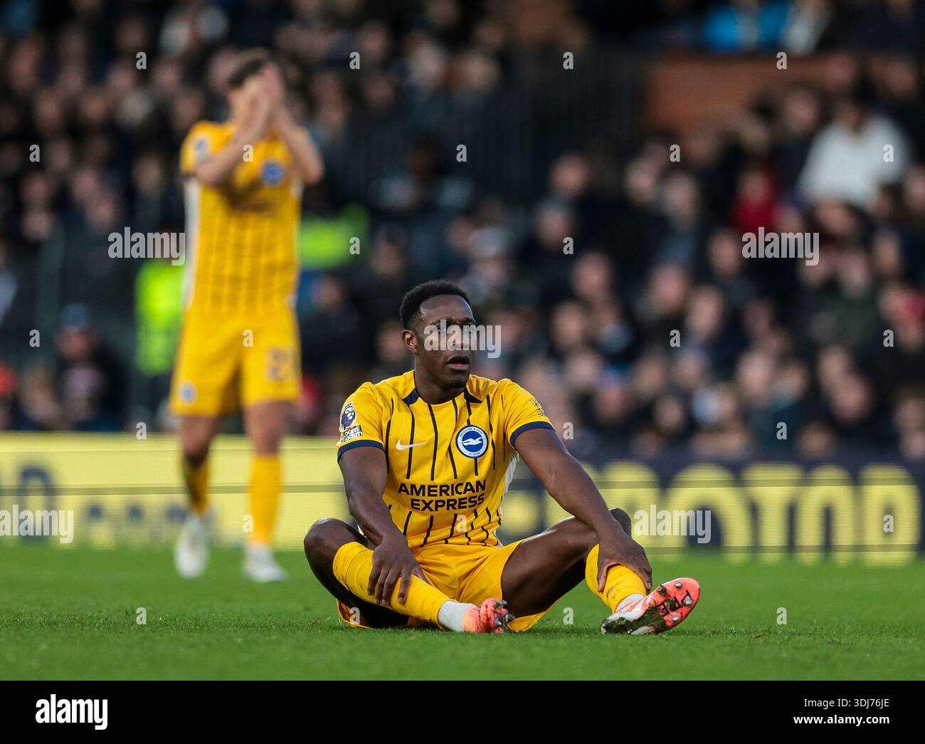 Brighton and Hove Albion's Danny Welbeck during the Premier League ...