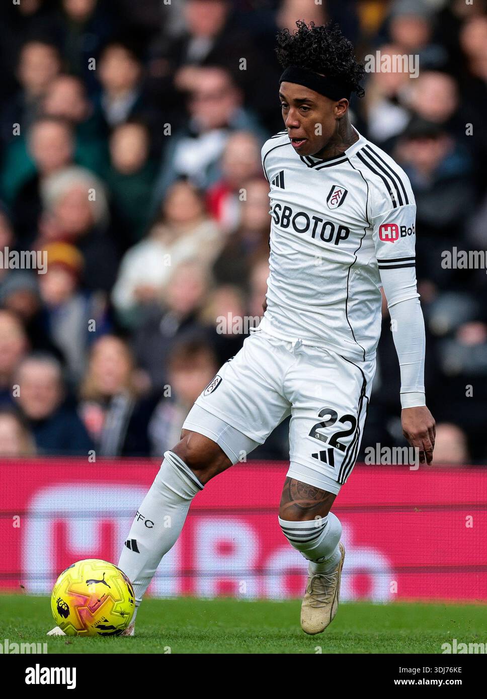Fulham's Kevin during the Premier League match at Craven Cottage ...