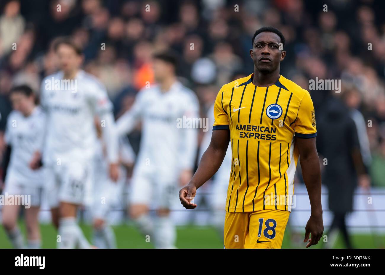 Brighton and Hove Albion's Danny Welbeck ahead of the Premier League ...