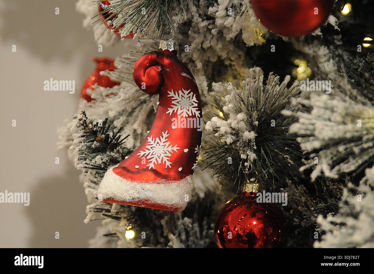 Copenhagen /Denmark/ 21.December 2019/ Christmas tree and christmas ...