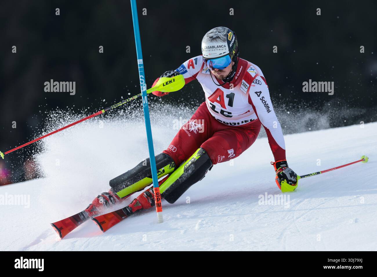 FIS Ski World Cup 2025-2026 - Men's World Cup Slalom Kitzbuhel (AUT) 25 ...