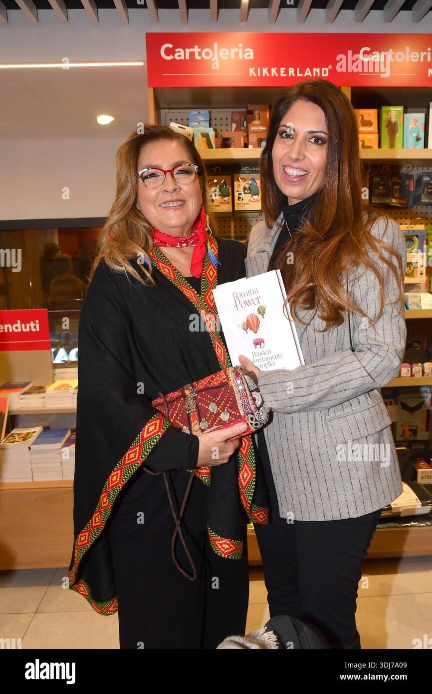 Rome, Mondadori Bookstore Presentation of Romina Power's book ...
