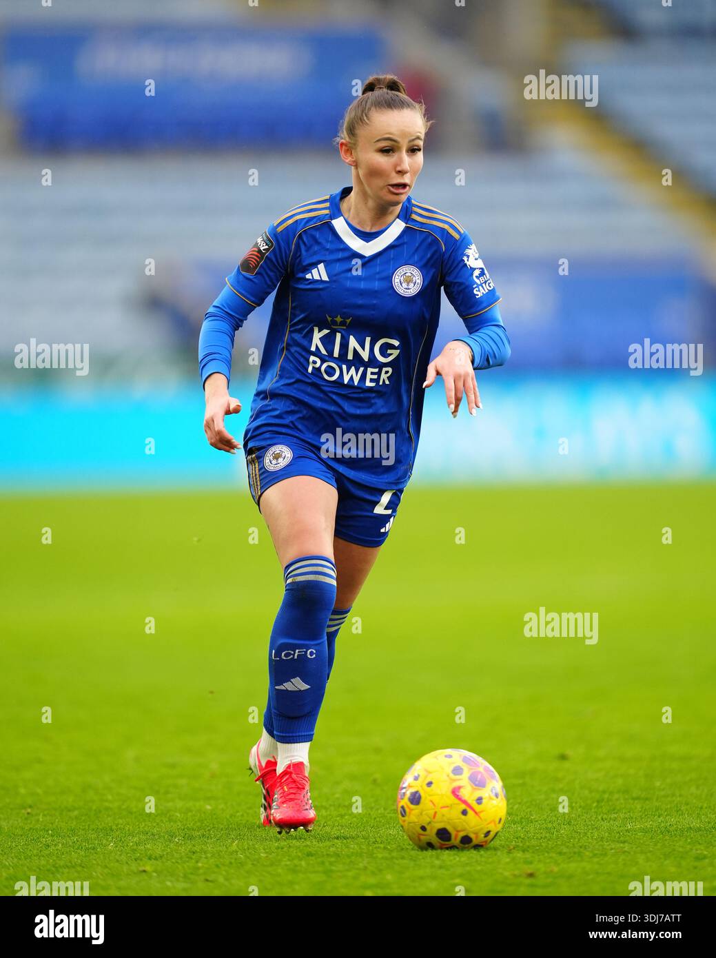 Leicester City's Hannah Cain during the Barclays Women's Super League ...