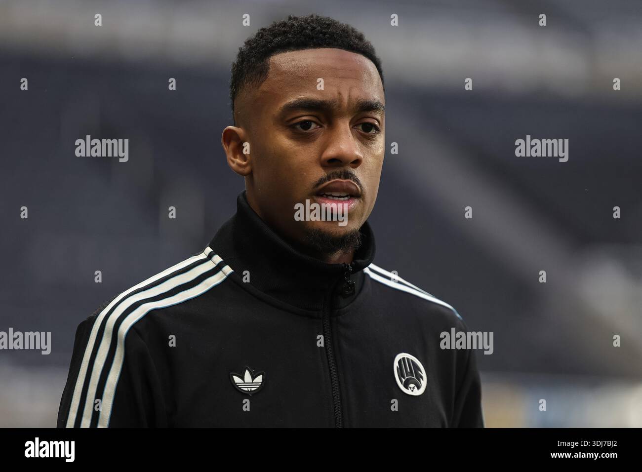 Joe Willock of Newcastle Untied arrives during the Premier League match ...