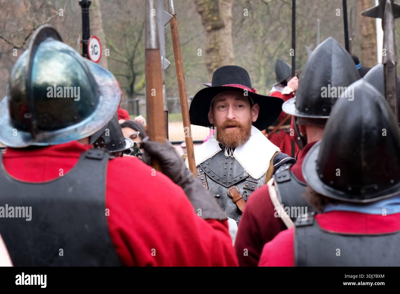 The Mall, London, UK. 25th Jan 2026. Members of The King's Army ...