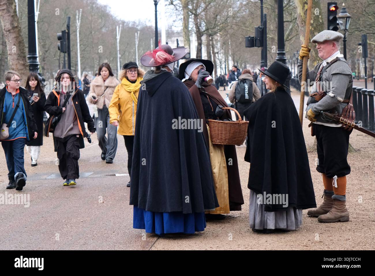 The Mall, London, UK. 25th Jan 2026. Members of The King's Army ...