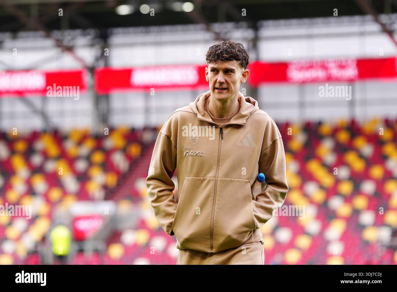 Nottingham Forest's Ryan Yates ahead of the Premier League match at the ...