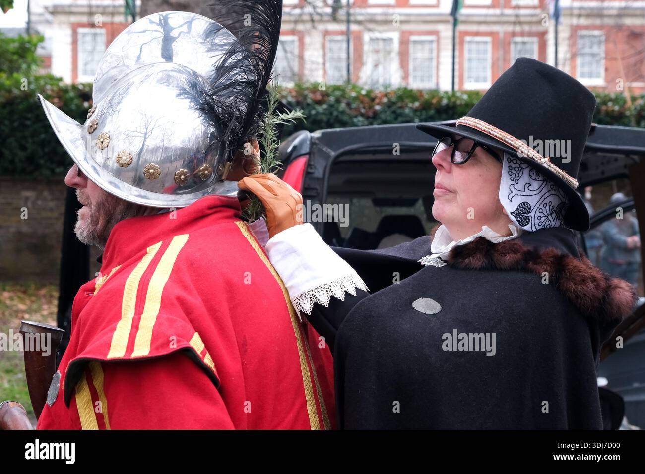 The Mall, London, UK. 25th Jan 2026. Members of The King's Army ...