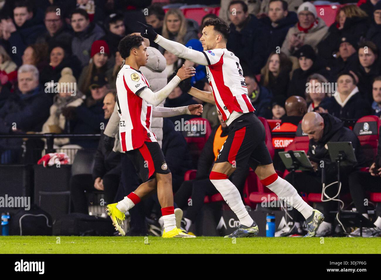 EINDHOVEN , 24-01-2026 , Philips stadium , season 2025 / 2026 , Dutch ...