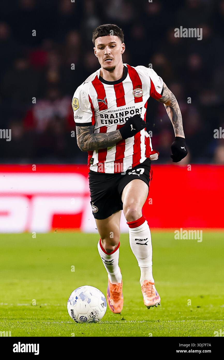 EINDHOVEN , 24-01-2026 , Philips stadium , season 2025 / 2026 , Dutch ...