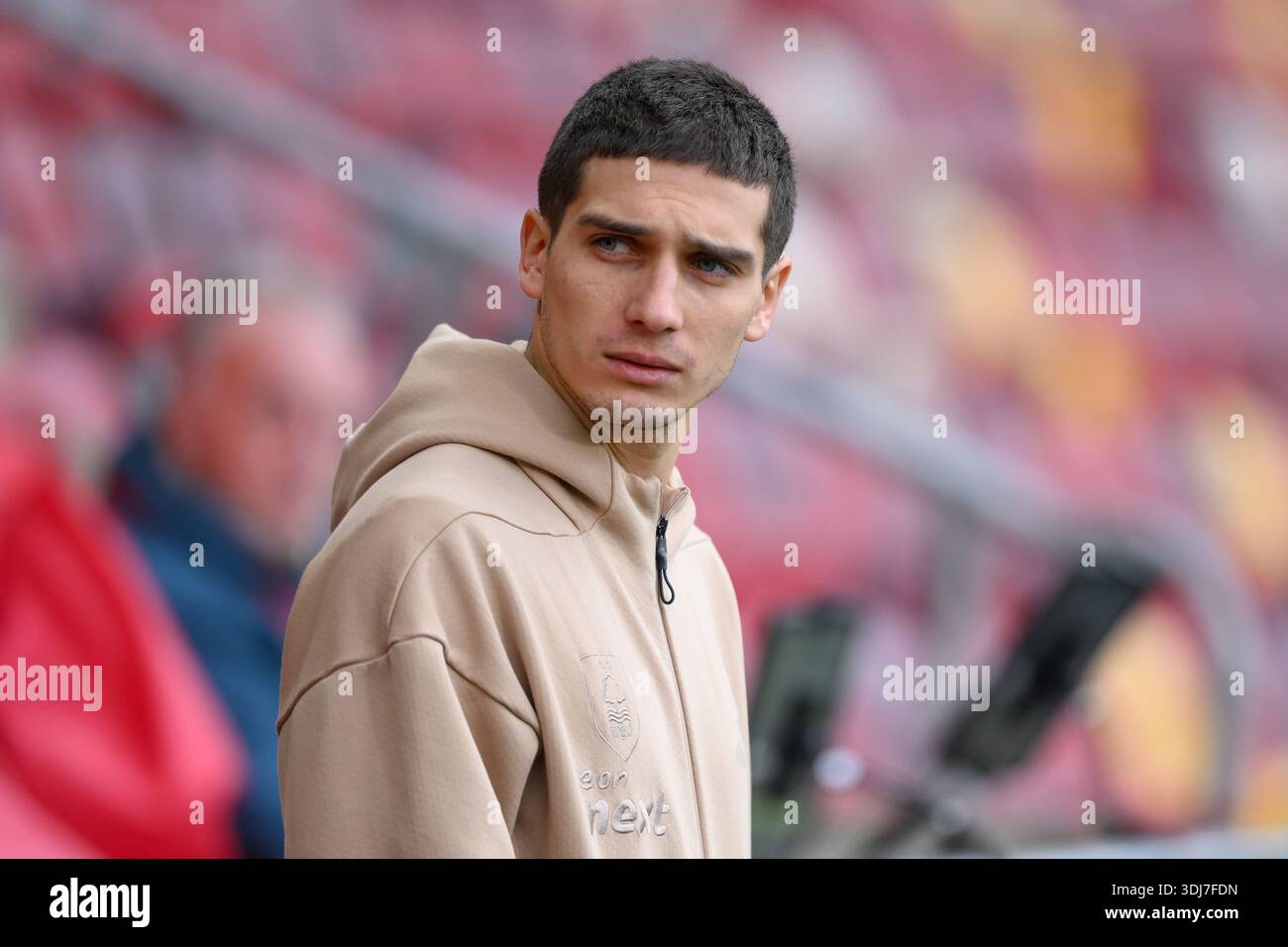 Nicolas Dominguez of Nottingham Forest during the Premier League match ...