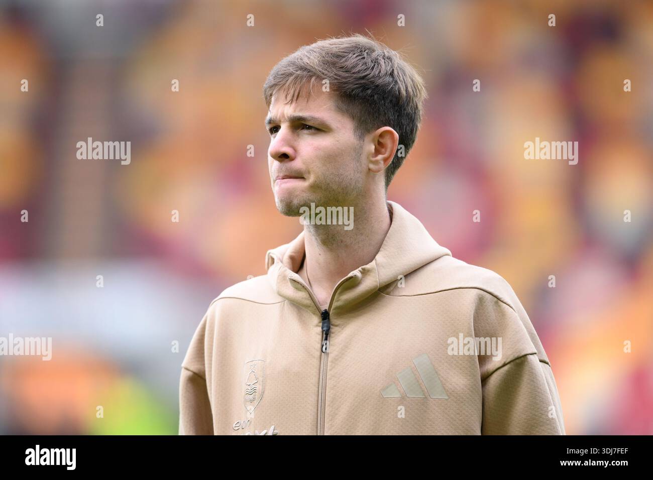 James McAtee of Nottingham Forest during the Premier League match ...