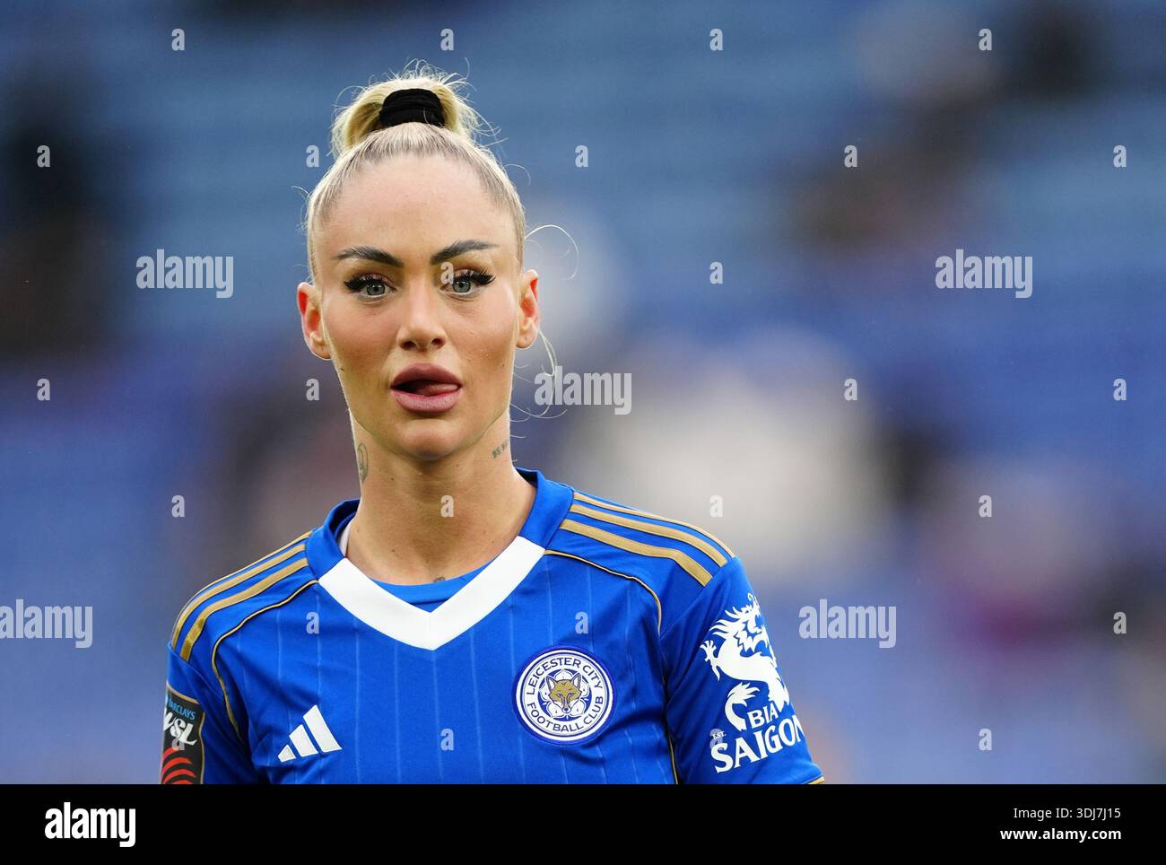 Leicester City's Alisha Lehmann during the Barclays Women's Super ...