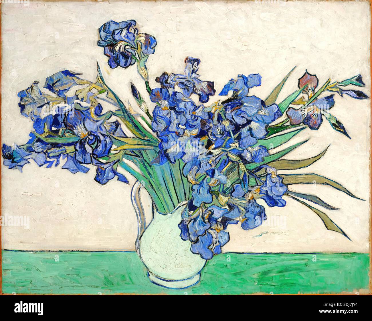 Irises, 1890 painting by Vincent van Gogh Stock Vector Image & Art - Alamy